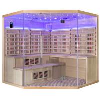 China 6 Person Stand Up Infrared Steam Sauna 110V-240V for Apartment for sale