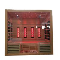 China Custom Dry Infrared Steam Sauna room Solid Wood 3 People for sale