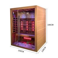 China ODM Hemlock Home Canadian Spa Sauna Radiant Health Sauna 2 Person for sale
