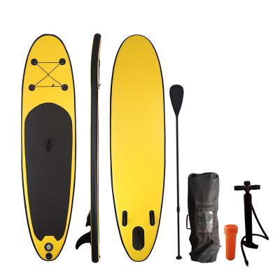 China 10cm Blow Up Sup Inflatable Paddle Board For Surf Tourism Yoga Competition for sale