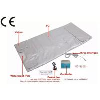 China Grey Ir Far Infrared Sauna Blanket For Body Shape Slimming for sale