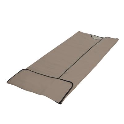China PEMF Negative Ion Infrared Sauna Bed Detox Sauna Blanket With Red Photon Lights for sale