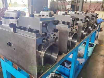 China Industrial Hydraulic Hammer Spare Parts 20CrMo Hydraulic Breaker Front Head for sale