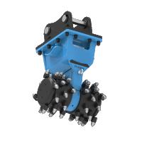 China CE Approved Drum Cutter Attachment OEM Drum Cutter For Excavator 2.5 - 6 Tons for sale