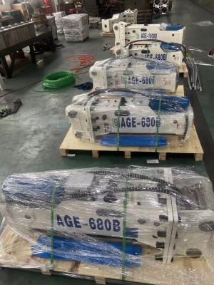 China SB40 Excavator Mounted Breaker 68mm Rock Breaker Hammers Box Silence Type For 4 - 7 Tons Excavator for sale