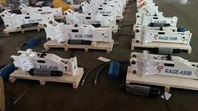 China 100mm Excavator Hydraulic Hammer BOX Type Silence Type Hydraulic Breakers For Excavators 11 - 16 Tons for sale