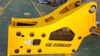 China 155mm Hydraulic Breaker Attachment Yellow SB121 Breaker  For 28 - 35 Tons Excavator for sale