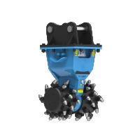 China 8 Tons - 16 Tons Excavator Drum Cutter Customized Hydraulic Drum Cutter for sale