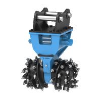 China CE Approved Excavator Attachments 140kw Output Drum Cutters Use For 45 - 60 Tons Excavator for sale