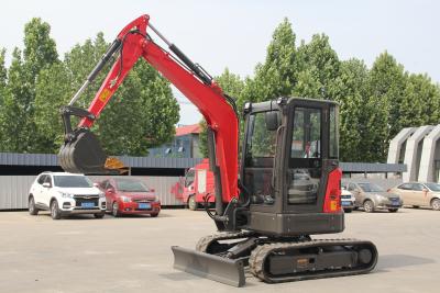 China TRACK /RUBBER EXCAVATOR HX8035 ,3.5TONS RUBBER TRACK ,MINI EXCAVATOR for sale