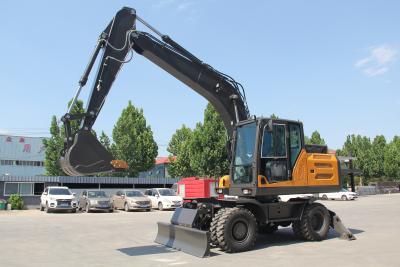 China WHEEL EXCAVATOR HX9080 ,8 TONS WHEEL  EXCAVATOR for sale