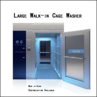 China Large Capacity Walk In Cage Cleaning Machine Fully Automatic For Animal Laboratories for sale