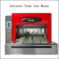 China Stainless Steel Continuous Animal Laboratory Washer With High Temperature Disinfection for sale