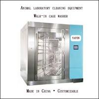 China 316L Stainless Steel Lab Animal Equipment Walk In Cage Washer Customizable for sale