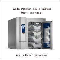 China Large Capacity Lab Animal Equipment High Temp Disinfection Anti Corrosion Walk In Cage Washer for sale