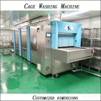China SPF Laboratory Animal Cage Washer Stainless Steel Cleaning Equipment for sale
