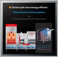China Electric Heating Commercial Dishwasher 77KW / 380V Large Kitchen Equipment for sale