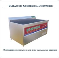 China 20KW Ultrasonic Commercial Dishwasher For Large Chain Restaurants Hotel Catering Departments for sale