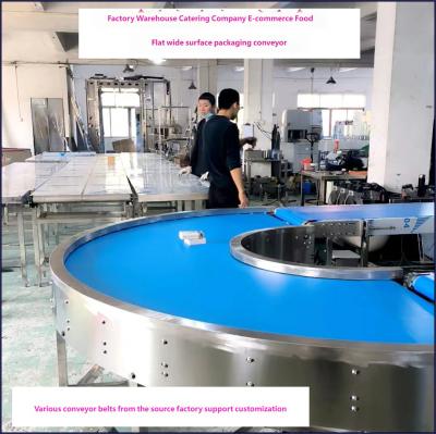 China Commercial Tableware Transfer Kitchen Conveyor Belt Food Recycling Packaging Conveying Belt for sale