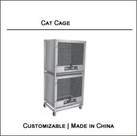 China Multi Species Custom Lab Animal Cages Stainless Steel Layered Laboratory Housing for sale