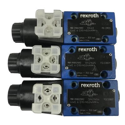 China Bosch Rexroth 4WE6J10 HG24N9K4 Directional Valve 350 bar 80 L/min 24V DC for sale