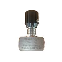 China STAUFF DV-08-V-B-SS Throttle and Shut-Off Valve - 5000 psi Pressure Rating, 100 GPM Flow Rate, Metal Construction for sale