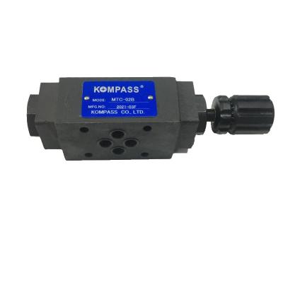 China Kompass MTC-02B Hydraulic Valve 2 Inch Stainless Steel 1000 PSI 50 GPM Flow Rate for sale
