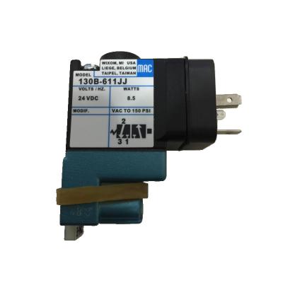 China MAC 130B-611JJ Hydraulic Solenoid Valve Stainless Steel Adjustable 5000 psi 200°C for sale