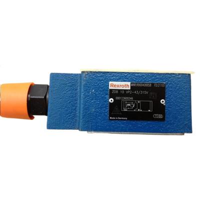 China Rexroth Solenoid Valve ZDB10VP2-43 24 VDC 315 Bar Hydraulic Fluid Control for sale