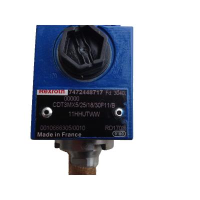 China Rexroth CDT3MX5 Hydraulic Cylinder 25mm Bore 18mm Rod 30mm Stroke DC24V Double-Acting for sale