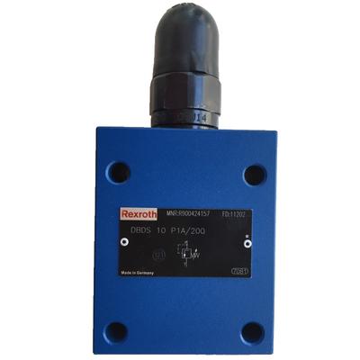 China Rexroth Hydraulic Relief Valve DBDS10P1X/200 120 L/min Subplate Mounting for sale