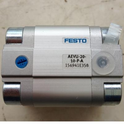 China Festo Cylinder AEVU-20-10-P-A 20mm Bore 10mm Stroke Single Acting Compact Pneumatic Cylinder for sale