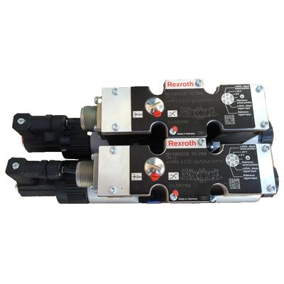 China Rexroth Proportional Directional Valve 4WREE6E32-2X/G24K31/F1V 24VDC 80L/min FKM Seals for sale