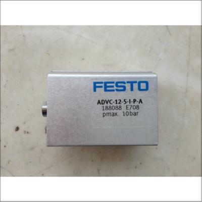 China Festo ADVC-12-5-1-P-A Double Acting Compact Pneumatic Cylinder 12mm Piston 5mm Stroke for sale