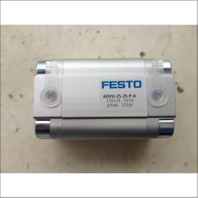 China Festo ADVU-25-25-P-A Compact Pneumatic Cylinder 25mm Piston 25mm Stroke Double Acting for sale