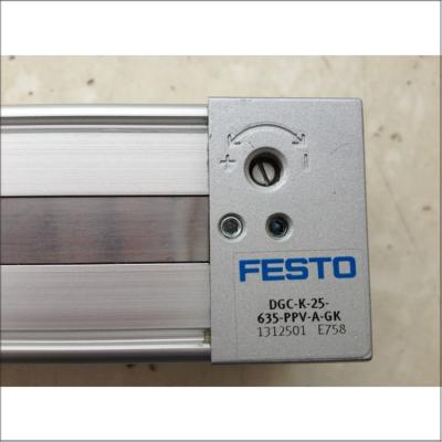 China Festo DGC-K-25-635-PPV-A-GK Lightweight Pneumatic Cylinder 25mm Piston 635mm Stroke for sale