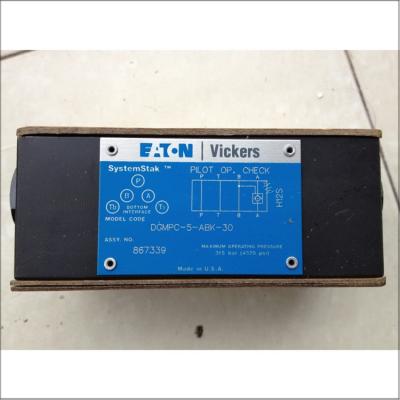 China VICKERS DGMPC-5-ABK-30 Pilot Operated Check Valve 120 LPM 315 Bar Industrial Hydraulic for sale