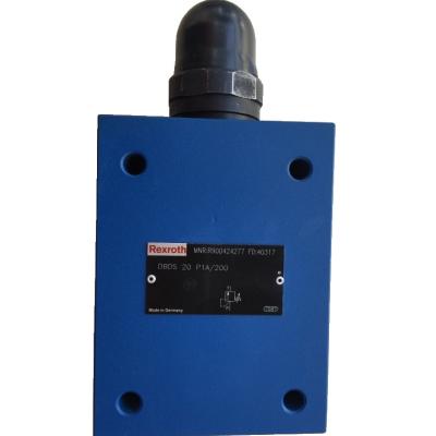 China Rexroth DBDS20P1A/200 Direct Acting Relief Valve 200 Bar Cast Iron Hydraulic for sale