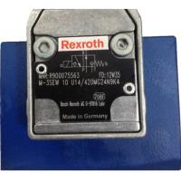 China Rexroth Directional Valve M-3SEW10U1X/420MG24N9K4 630 Bar Electromagnetic Spool Valve for sale