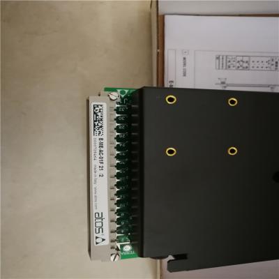 China ATOS E-ME-AC-01F 21/2 Proportional Valve Amplifier 40W 2.7A for Hydraulic Systems for sale