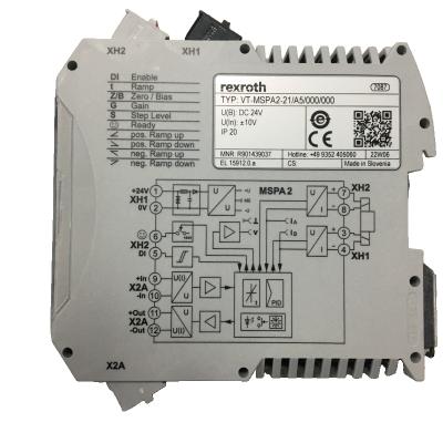 China Rexroth VT-MSPA2-21/A5/000/000 Electronic Amplifier High Stability 0.5μV/℃ Drift for sale