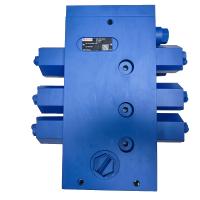 China Rexroth Hydraulic Solenoid Valve M6-1207-00/3M6-15M2V Cast Iron 16-25 mm²/s Blue for sale