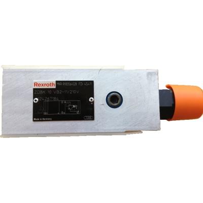 China Rexroth Hydraulic Valve ZDBK10VB2-11/210V Pilot Operated Relief Valve 210 Bar Silver Cast Iron for sale