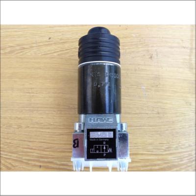 China HAWE GS2-1A Directional Seated Valve 500 bar 12 l/min 24V DC Zero Leakage Cast Iron for sale