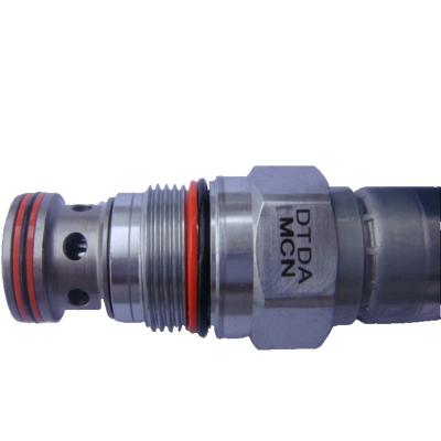 China Sun Hydraulic Cartridge Valve DTDA-MCN-224 350 bar 50 ms Response Low Leakage Manual Override for sale