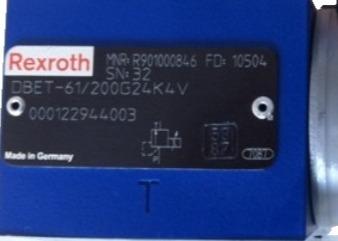 China Rexroth DBET-61/200G24K4V Directional Valve 24V DC High Precision Electro-Hydraulic Proportional Relief for sale