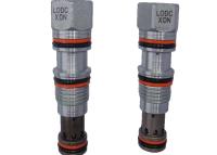 China Sun Cartridge Valve LOFD-XDN 350 bar Logic Valve Compact Direct Acting Fast Response for sale