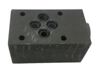China Yuken Hydraulic Valve MCV-02-P-5 Pilot Operated Check Valve 2mm Orifice Cast Iron for sale