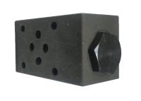 China Yuken Hydraulic Valve MCV-02-P-5 Pilot Operated Check Valve 2mm Orifice Cast Iron for sale