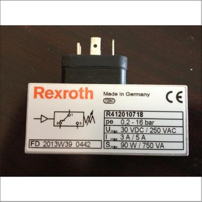 China Aventics R412010718 Pneumatic Pressure Switch Cast Iron 0.2-16 bar Adjustable for sale